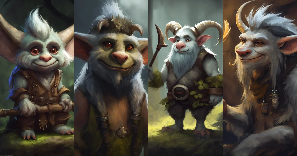 Lexica - Digital painting, illustration, creature concept art, a kind ...
