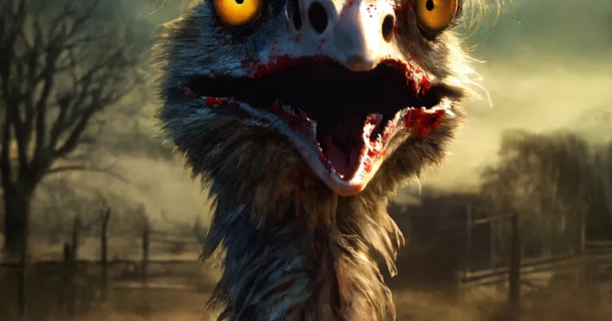 Lexica - Zombie emu creepy undead