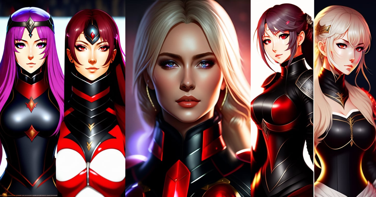 Lexica - Saber Alter, Artoria Pendragon Alter, Black Armor, Red Highlights