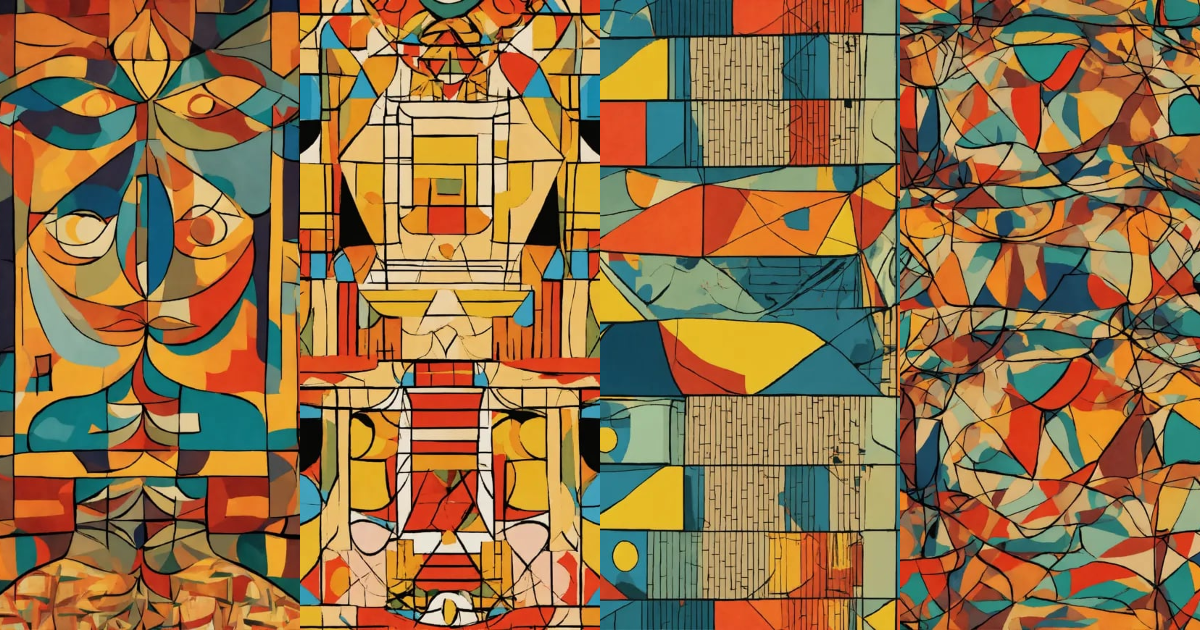 Lexica - Pablo Picasso pattern