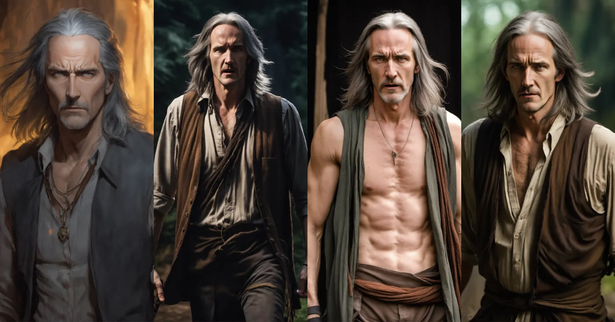 Lexica - In photographic style Matt Mercer as a tall long distance ...