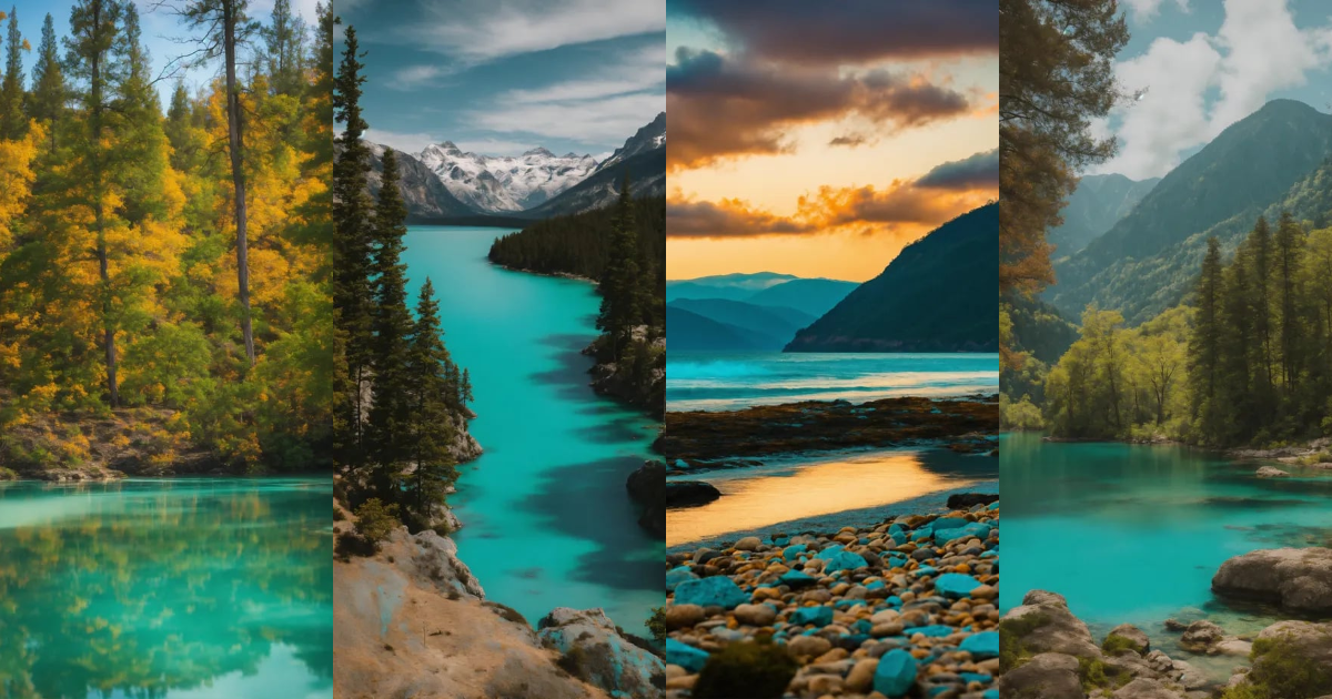 Lexica - Turquoise scene