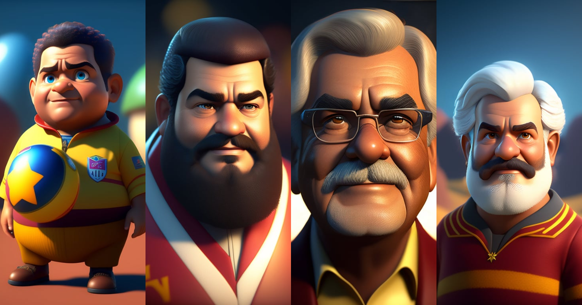 Lexica - "Luiz Inácio Lula da Silva" as a pixar disney character from ...