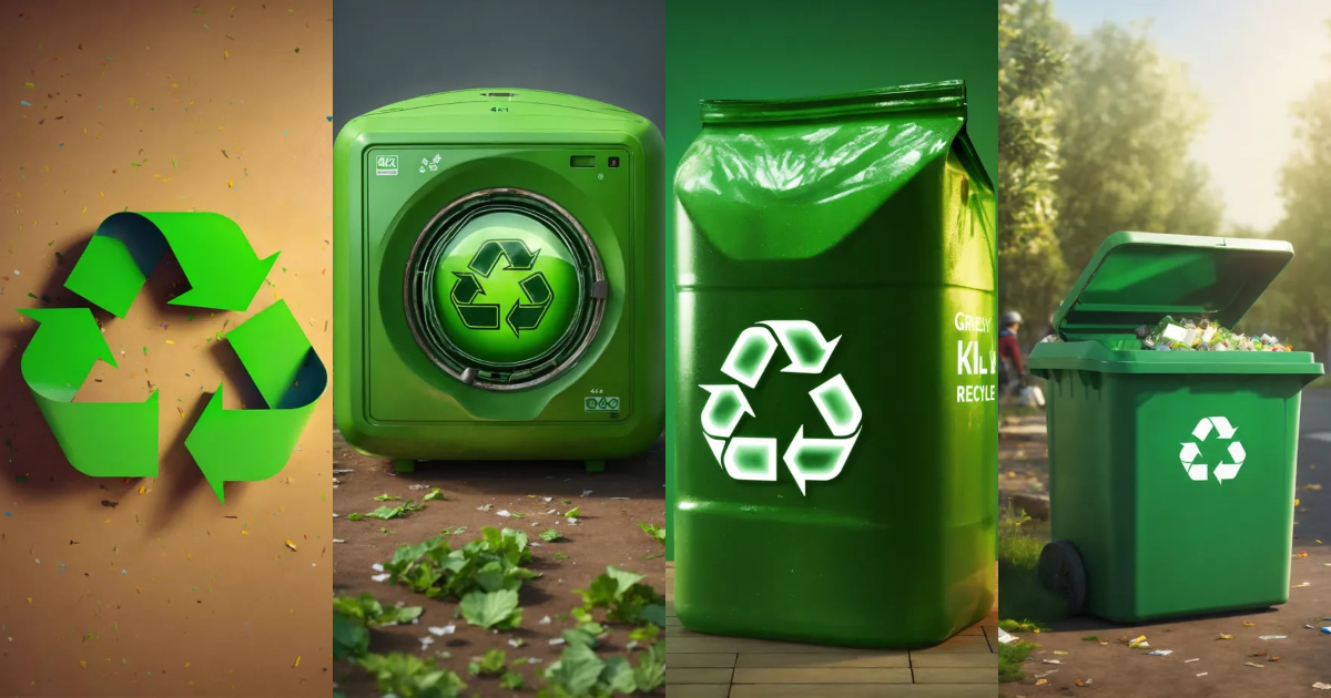 Lexica - Recycle,hyperrealistic, 4k, greeny