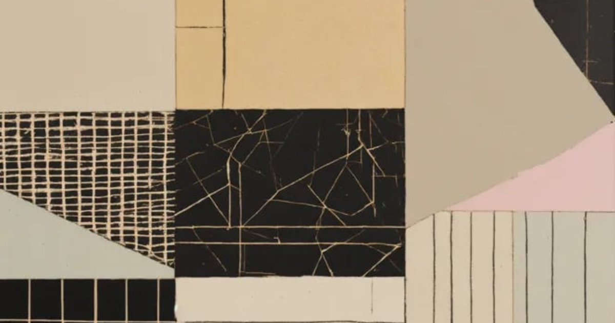 Lexica - Fragments, riso design, texture, pastels black cream, forgetting