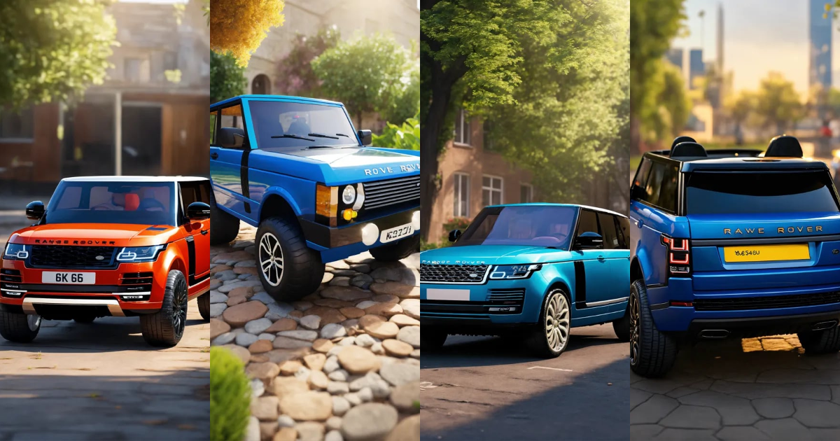 Lexica - A small Range Rover for kids to play , without a without a ...