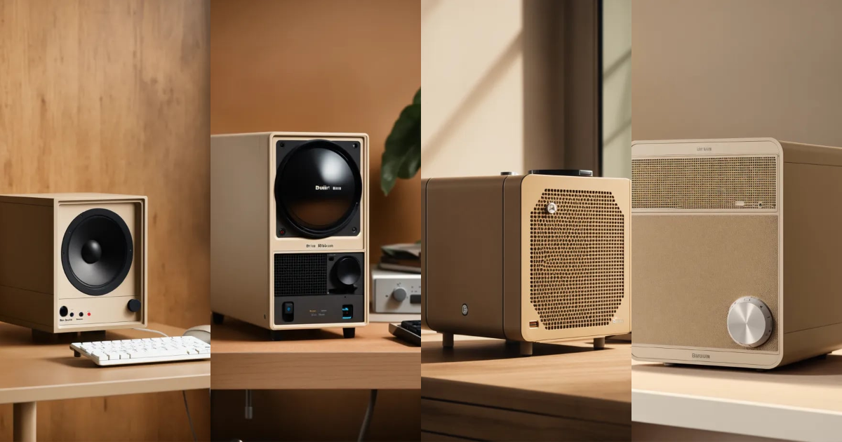 Lexica - A stunning, sleek beige micro ITX case designed by Dieter Rams ...