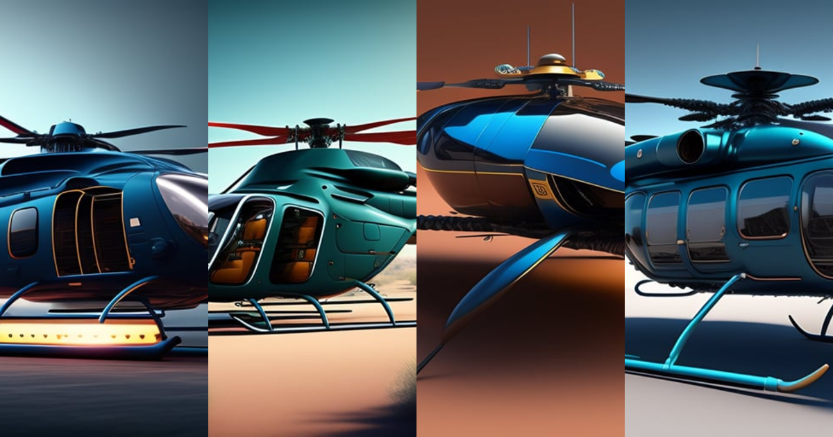 Lexica - Helicopter design, mantis insect, blueprint.