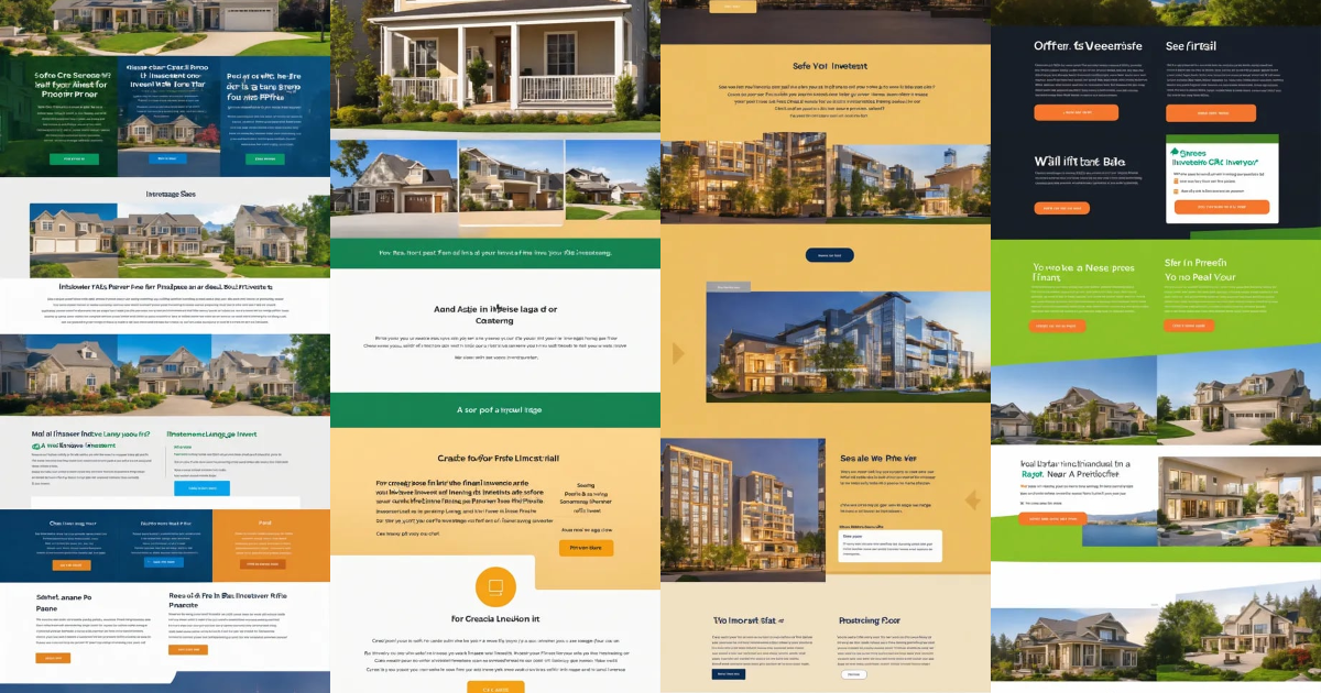 Lexica - Create a landing page for financial product offer for investor ...