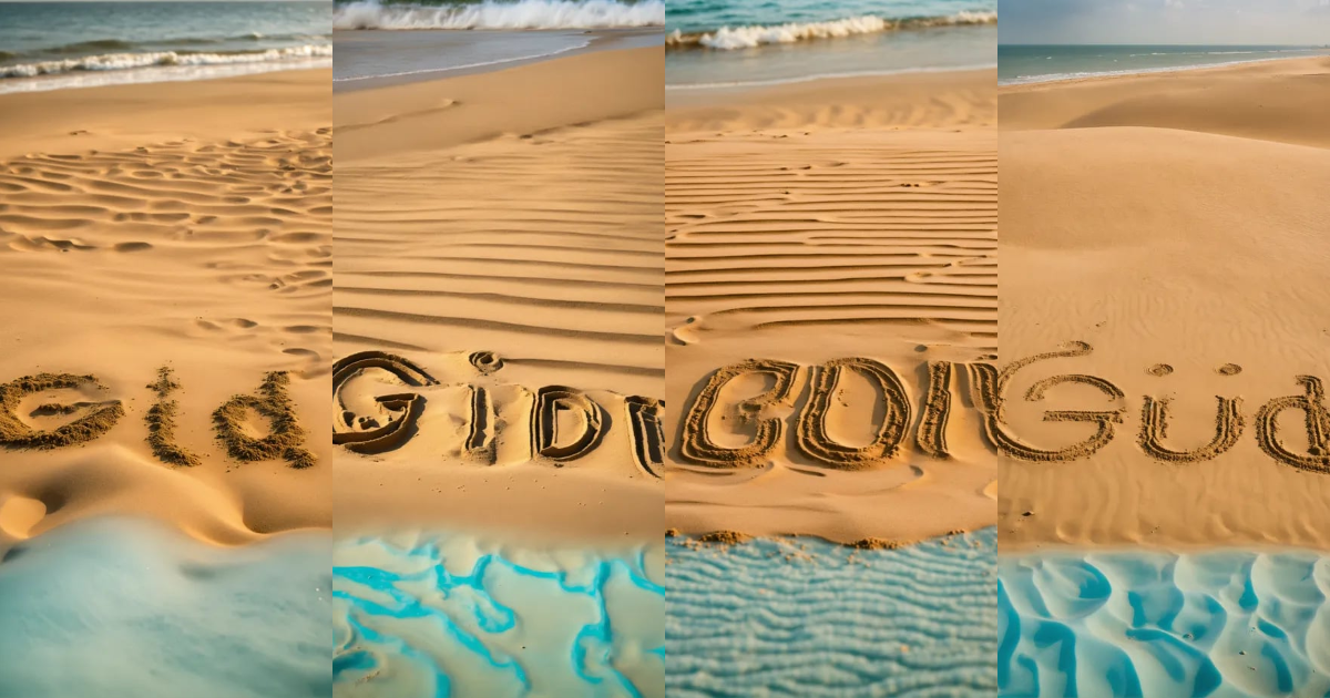 Lexica - A background of sand is pleasing to the eyes The word Gidi is ...