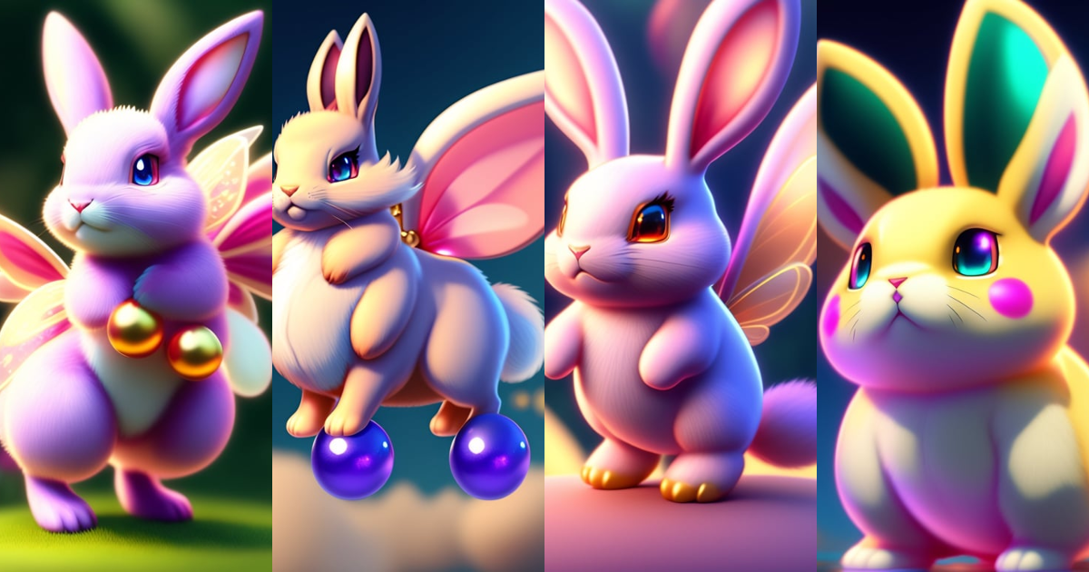 Lexica - A fairy type legendary Pokémon resembling a bipedal, floating ...