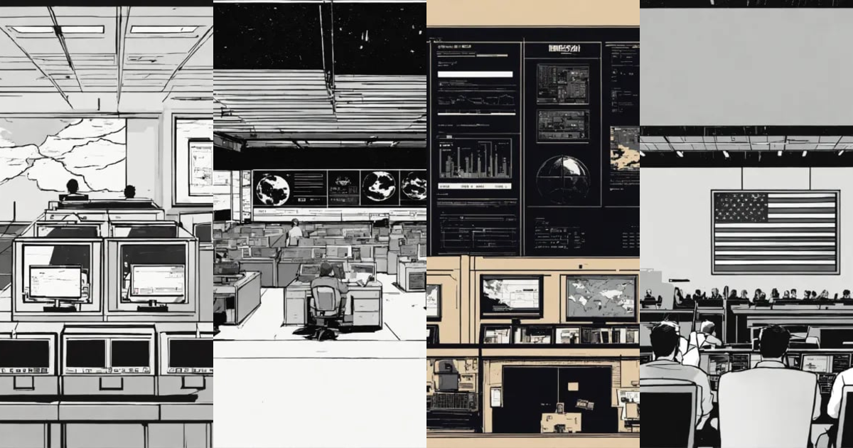 Lexica - Mission control cheering, comic, minimalism, American, black ...
