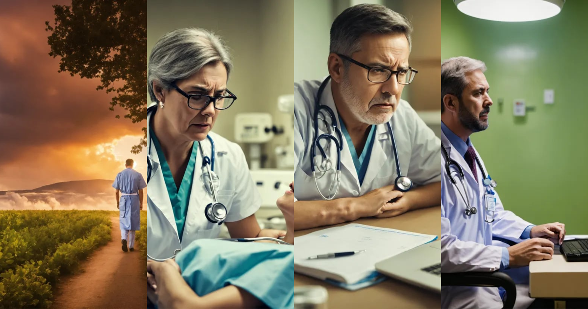 Lexica - Healthcare frustration treating patients, doctor.