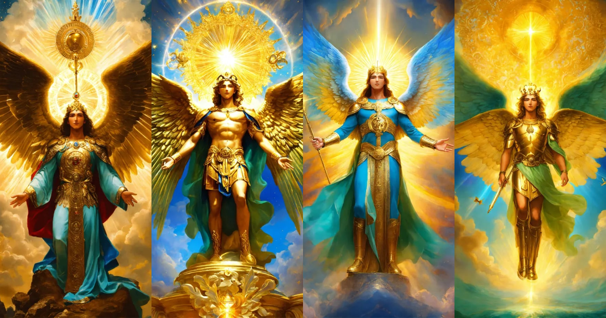 Lexica - ARCHANGEL MICHAEL ON WHOSE CROWN BLAZES THE WORLD UNION THE ...