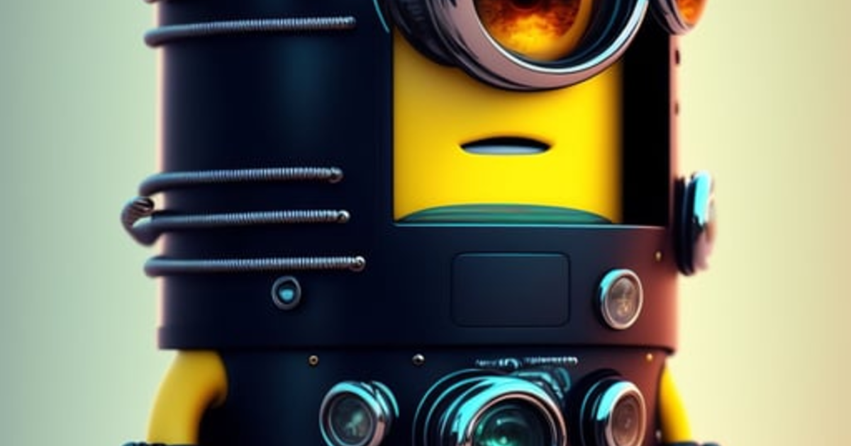 Lexica - Cute cyberpunk minion