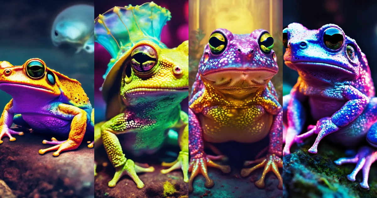 Lexica - I’m Photorealistic pastel Ghost Toad in A gothic grunge punk ...