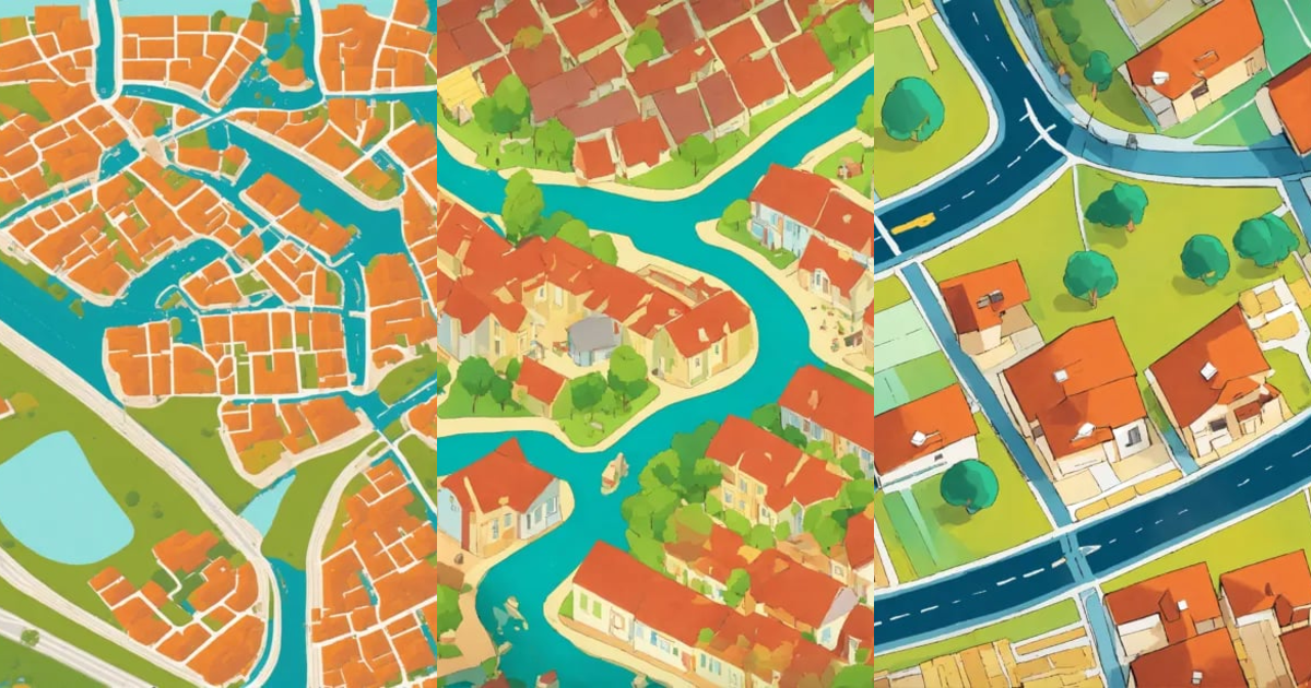 Lexica - Artistic and novel design template with a map of a ...