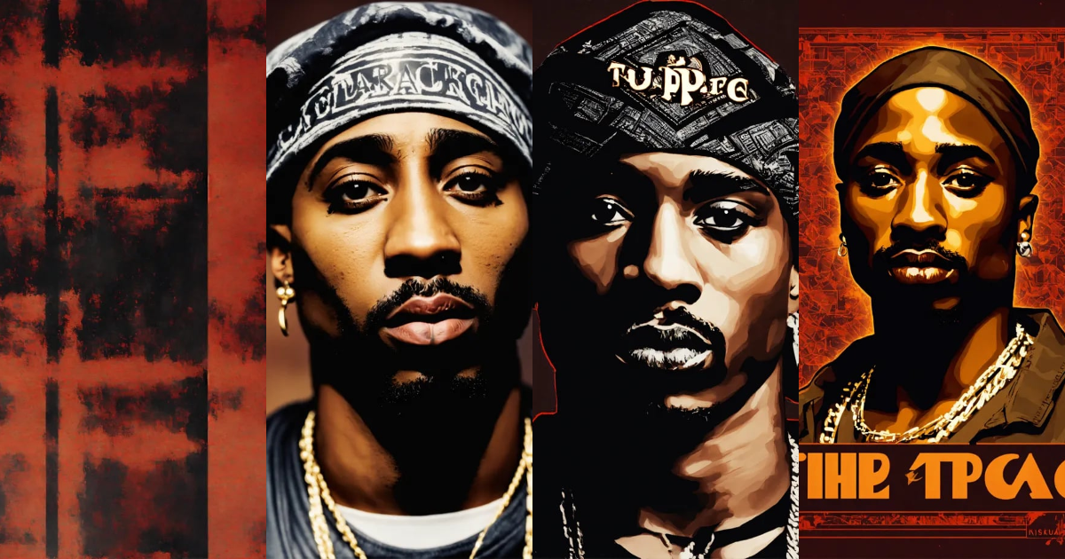 Lexica - Design a logo mark that represents Tupac Shakur