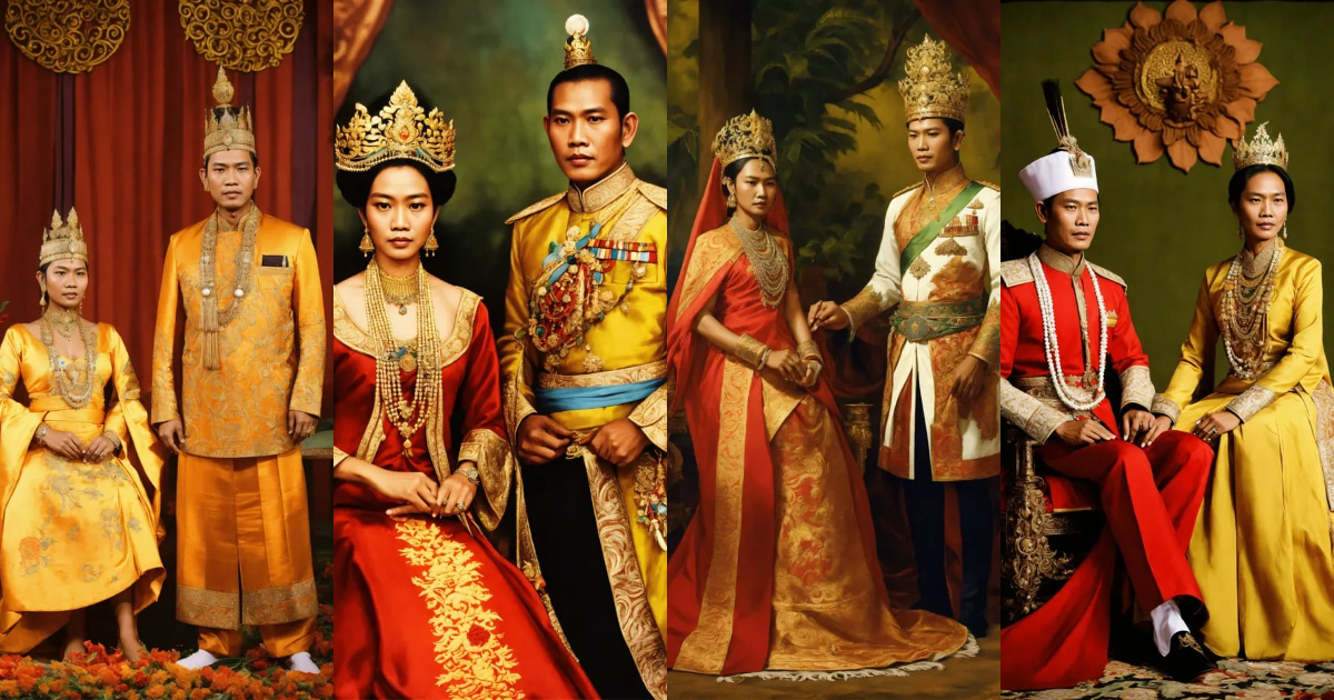 Lexica - Handsome Javanese majapahit king hayam wuruk and beautiful ...