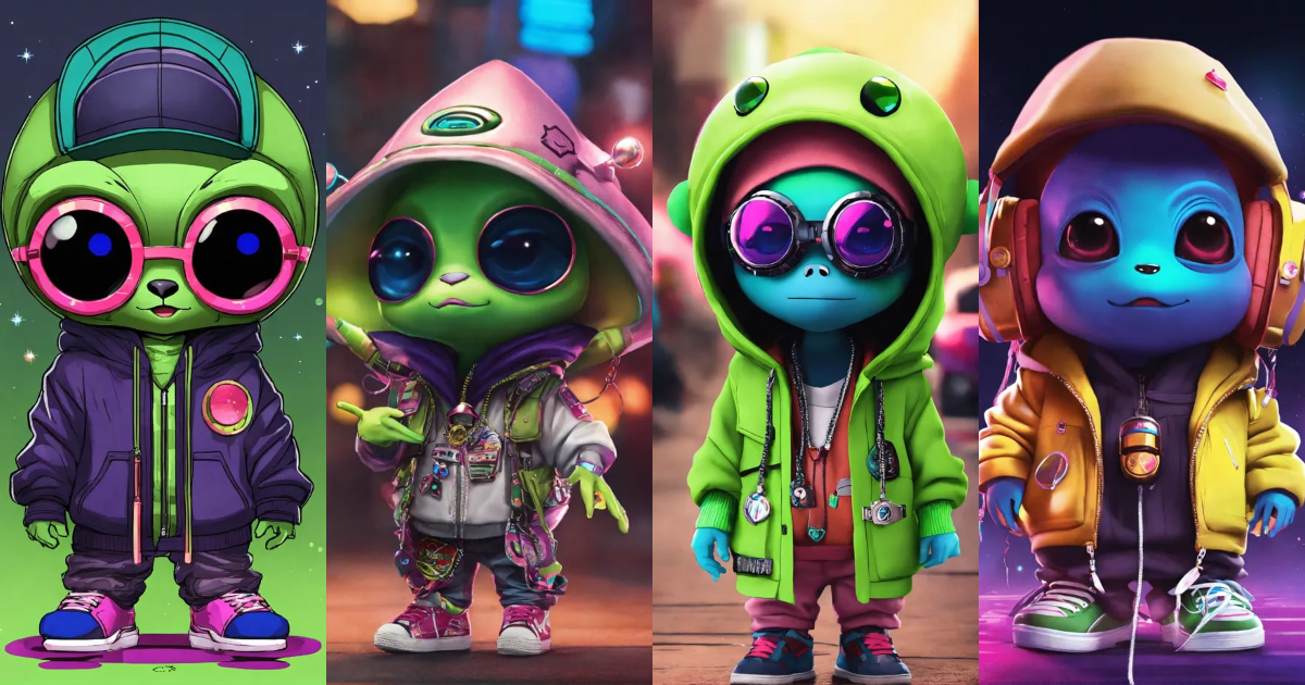 Lexica - Cute alien rapper