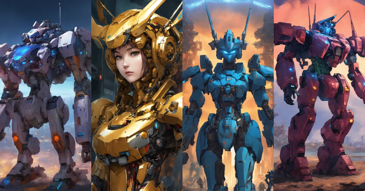 Lexica - Mecha might goddess, adamantine, horrifying, ultra-high ...