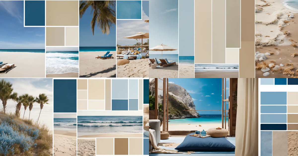 Lexica - HYPER-Realistic paint color palette DROPS MOODBOARD WITH ...