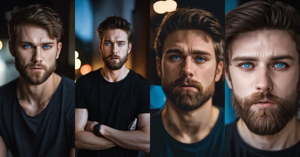 Lexica - A photograph of a pretty 25-year-old white man, with blue eyes ...