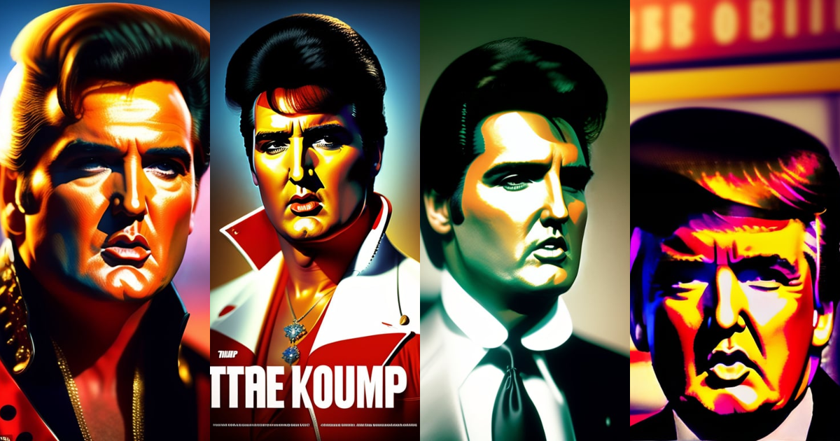 Lexica - Trump is Elvis