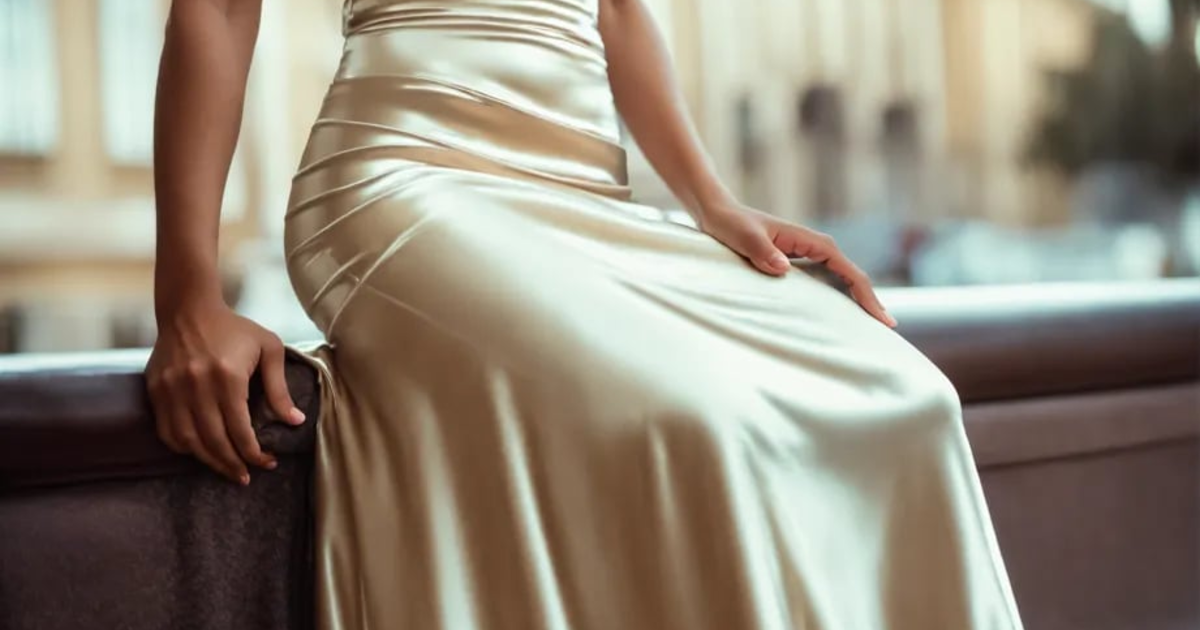 Lexica - Close up of sitting Man wearing white Satin shiny figure ...