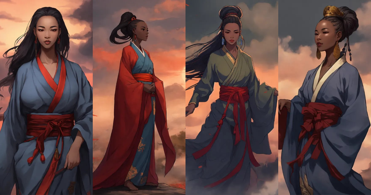 Lexica - An African woman cultivator with full lips and a broad nose in ...