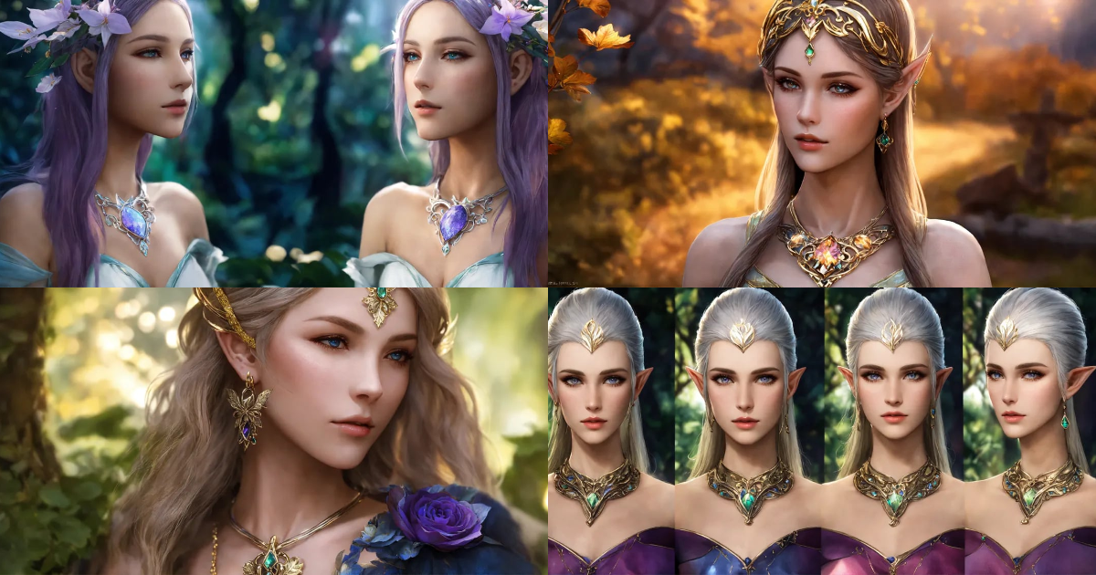 Lexica - Eladrin elf of the Feywild, young adult, slender and lithe ...