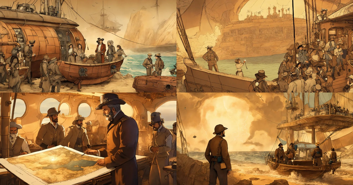 Lexica - Retro space captain giving commands to the crew in spacecraft ...