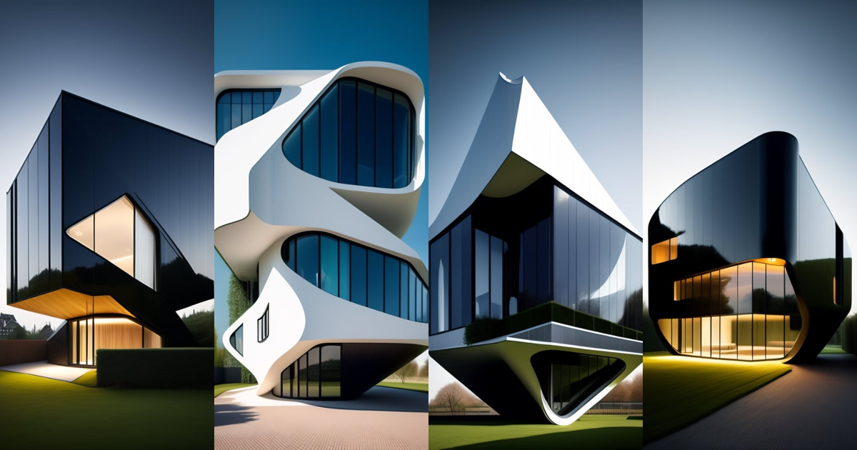 Lexica - A house in rotterdam, zaha Hadid style