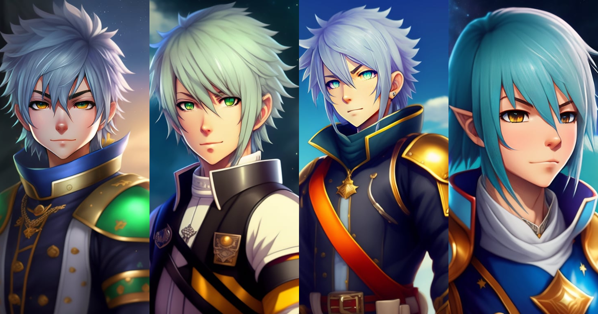 Lexica - Protrait, riku from kingdom hearts, sakimichan, grey hair ...