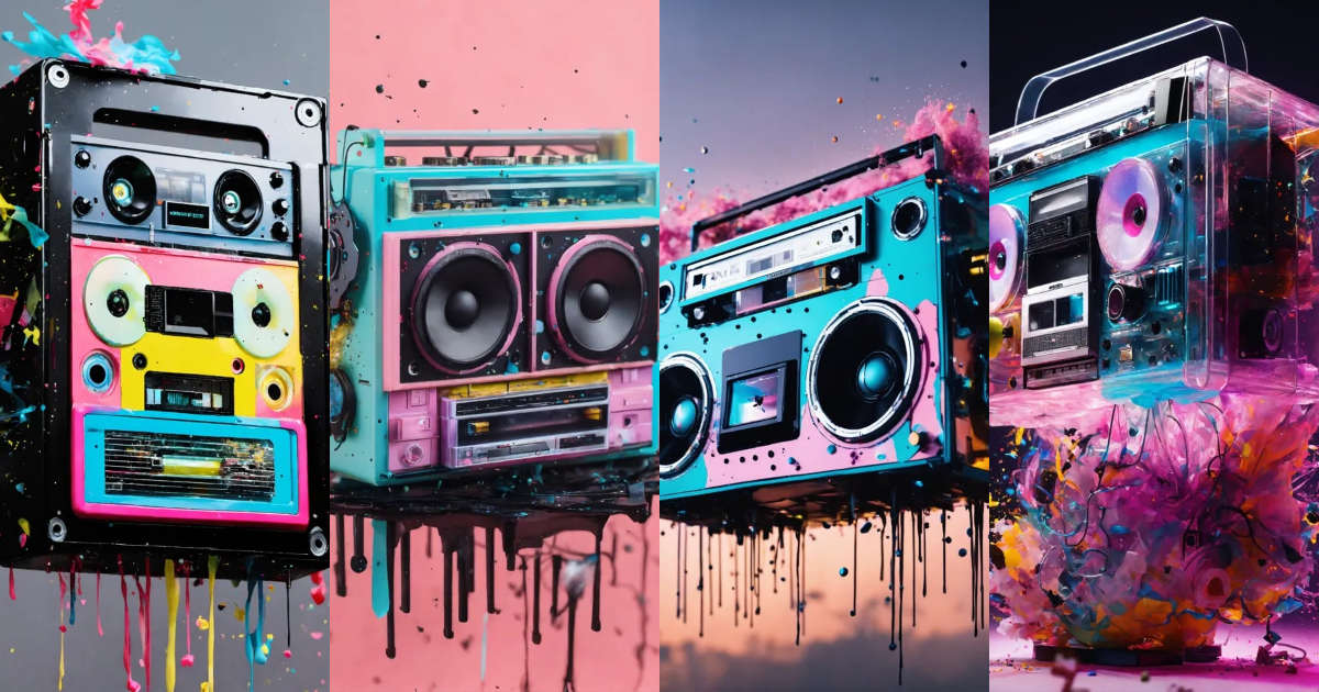 Lexica - Pastel color low-angle view shot Photography of a flying 3D ...