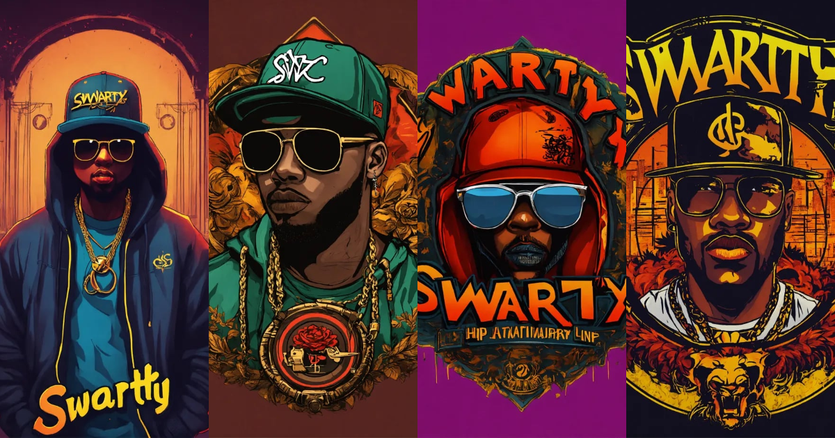Lexica - “Swarthy” hip hop clothing line logo