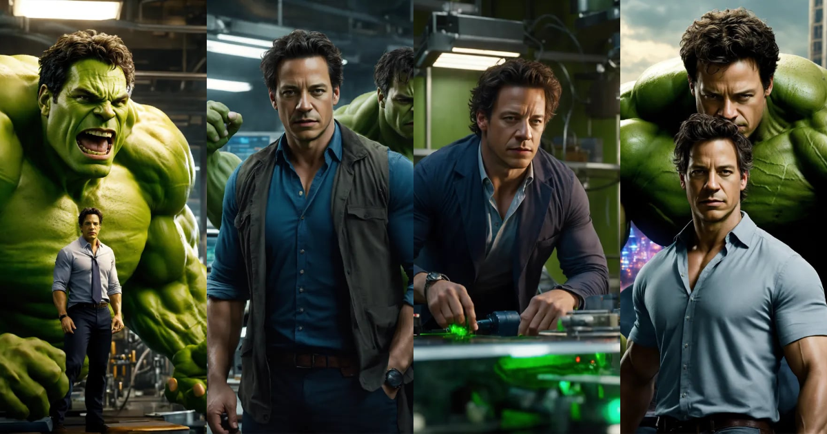 Lexica - Ioan Gruffud is Bruce Banner, scientist, thin body ...