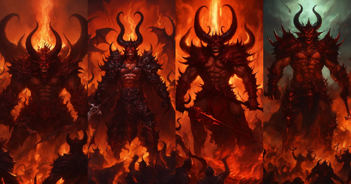 Lexica - Demon kings ruling over hell and commanding an army of ...