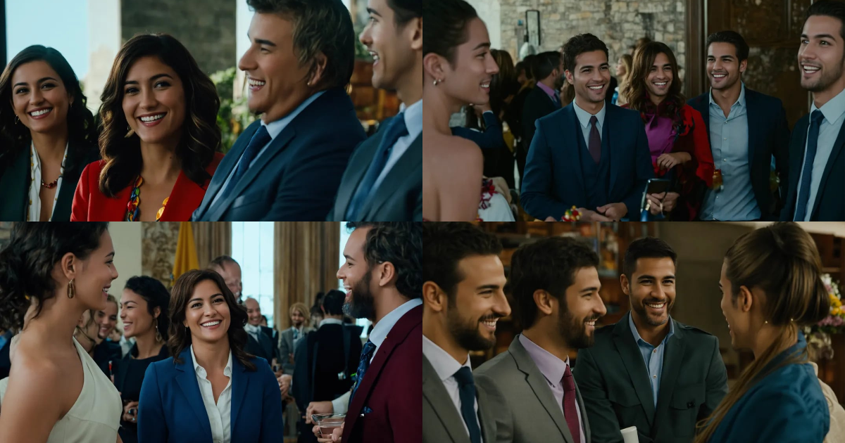Lexica - A photo of a group of Spanish-speaking professionals smiling ...