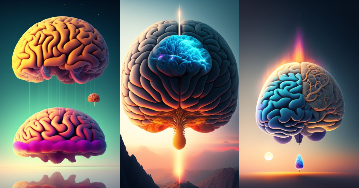 Lexica - Brain fantasy, dreamlike, surrealism, super cute, trending on artstation, neuron, brain