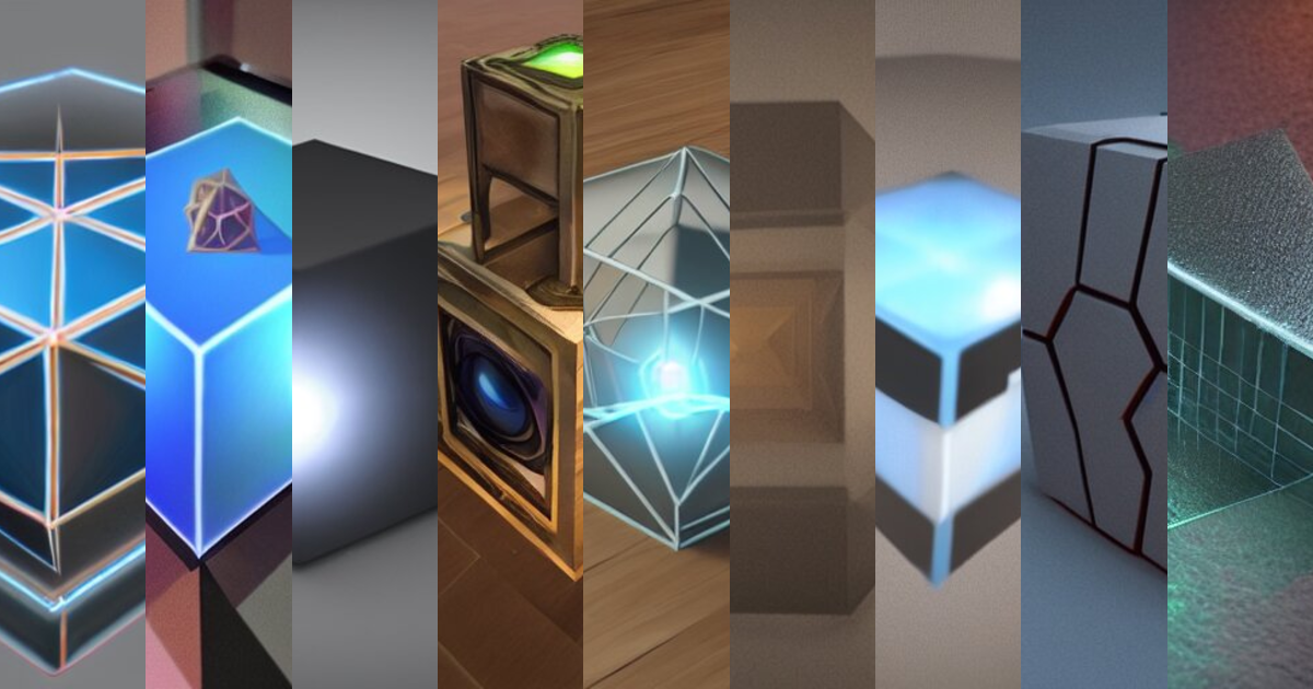 Lexica - 3 d representation of a tesseract, unreal engine, rtx ...