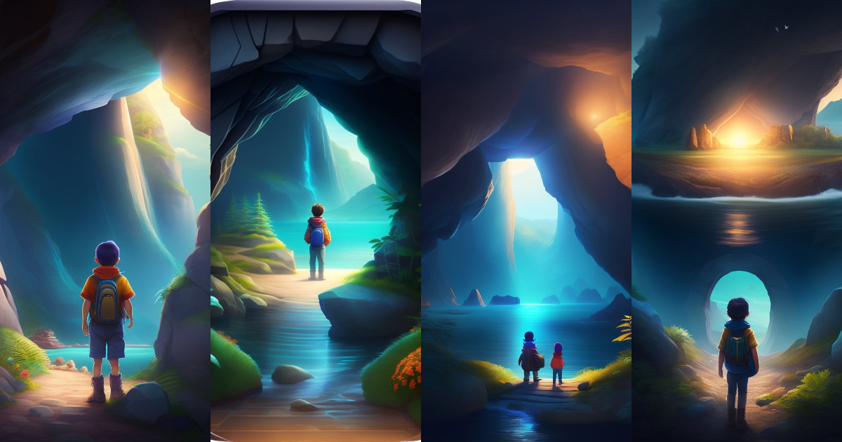 Lexica - Chapter 8: A Hidden Cave The children stumble upon a hidden ...