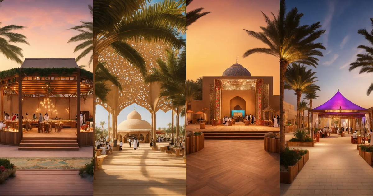 Lexica - Visualize a vibrant scene at the 'Taste of Bahrain' Food ...