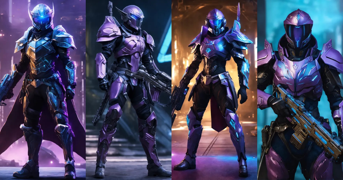 Lexica - Full body of a high elf sci fi soldier wearing heavy sci fi ...