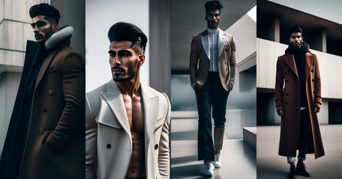 Lexica - Haute couture beautiful pakistani male, fashion model ...