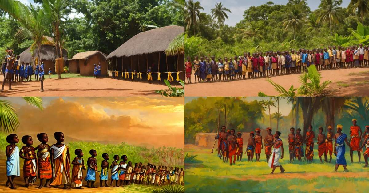 Lexica - Gaïa, rajoute le royaume kongo, rajoute des enfants jouons