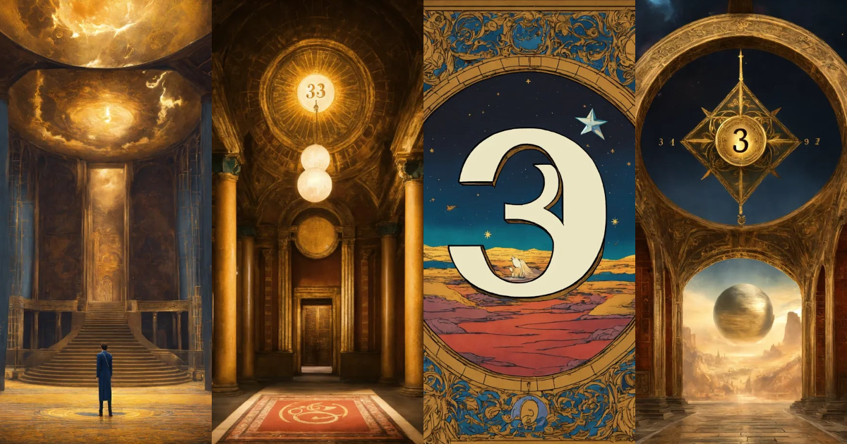 Lexica - The number three represented in the celestial vault