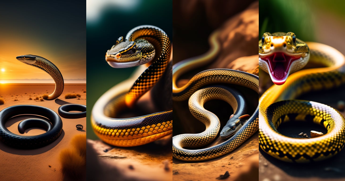 Lexica - A wild snake that catches and kills its prey