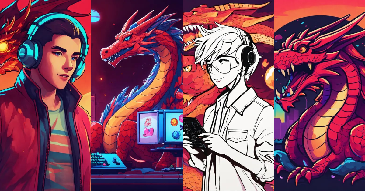 Lexica - Create a 98x98 profile picture for a YouTube gaming channel ...