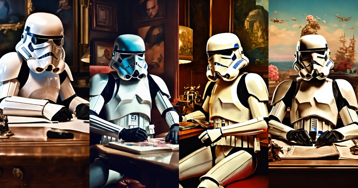 Lexica - Close up portrait Photography, Starwars Stormtrooper at his ...